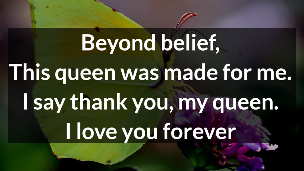 Love poems 😘💕 || Beyond belief, This queen was made for me. I say thank ...