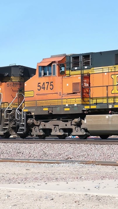 RAILFANNING SHORTS BNSF 5147 WB MP 737 NEEDLES SUB 10-24-2023 #freighttrain #railway #railroad ...