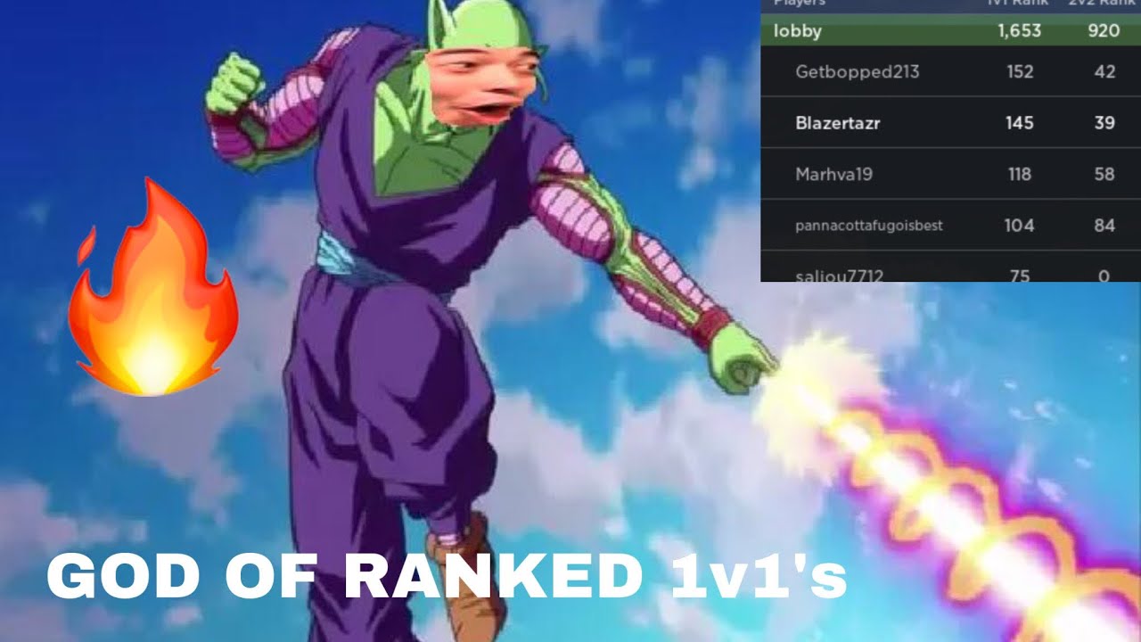 (ABA) Piccolo THE GOD OF RANKED 1v1's - YouTube