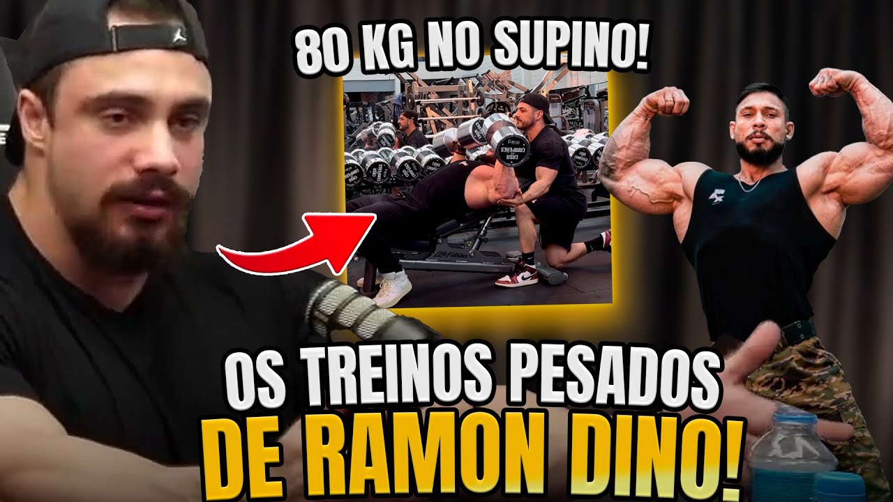 A REAL SOBRE OS TREINOS PESADOS DE RAMON DINO! GABRIEL GGP MANDA O PAPO ...