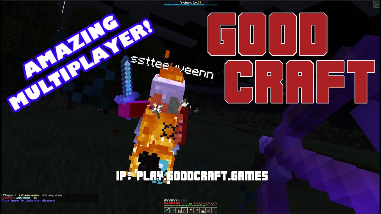 GoodCraft: Stunning Minecraft Multiplayer! - YouTube