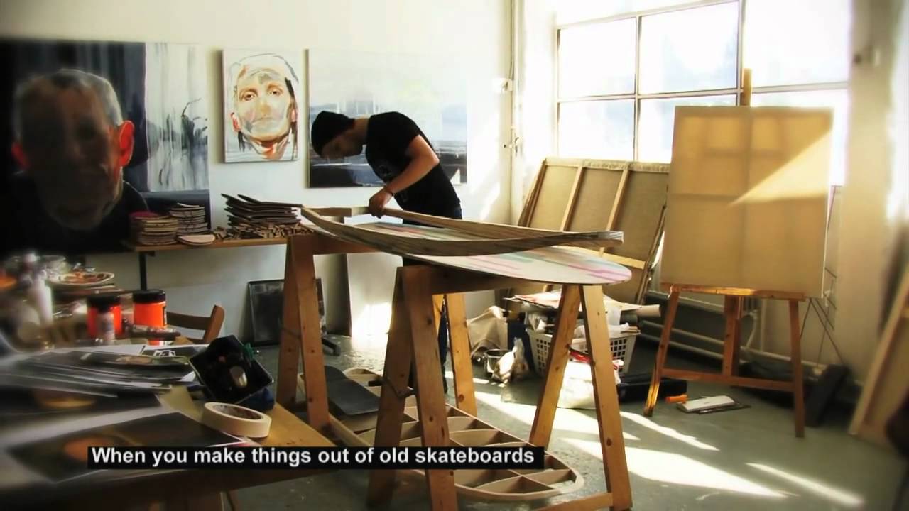 RETO - The Recycled Skateboard Surfboard - YouTube