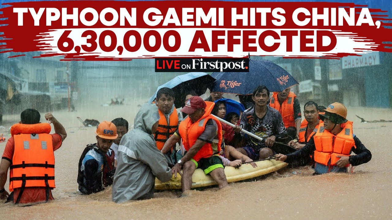 Typhoon Gaemi LIVE: Typhoon Gaemi Lashes China After Pounding Taiwan ...