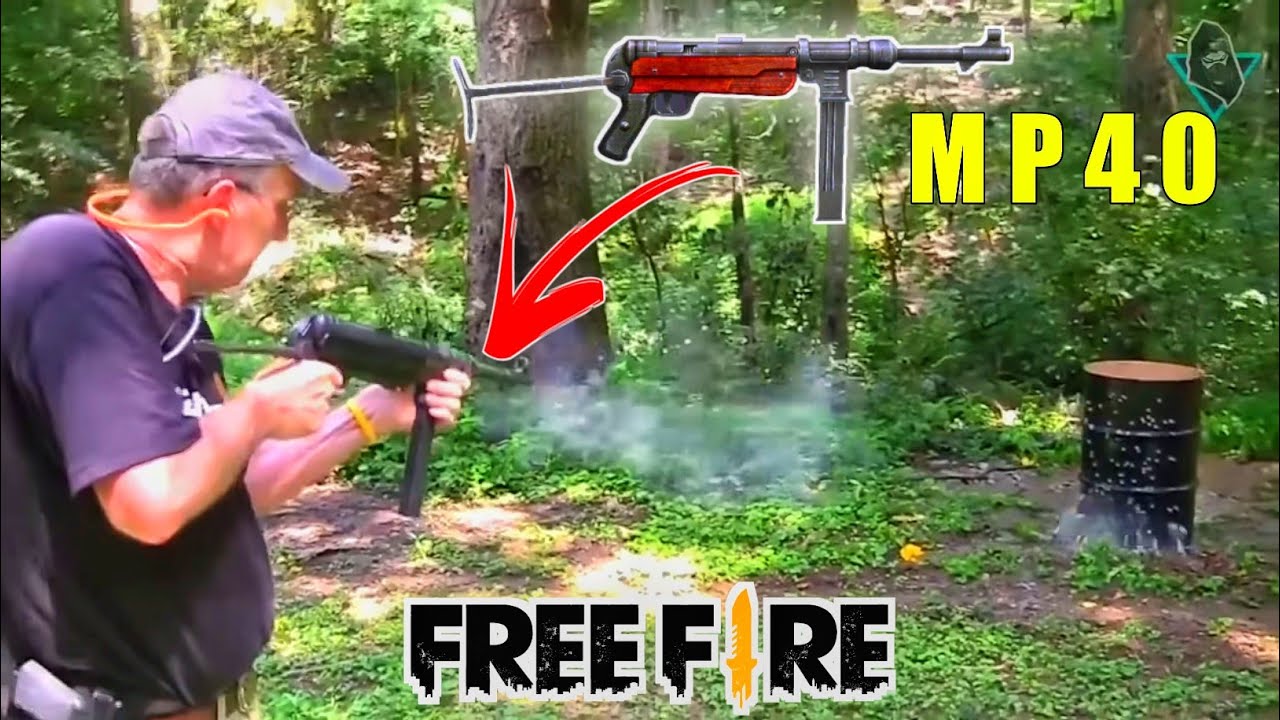 FREE FIRE MP40 GUN IN REAL LIFE || FREE FIRE GUN REAL LIFE || # ...