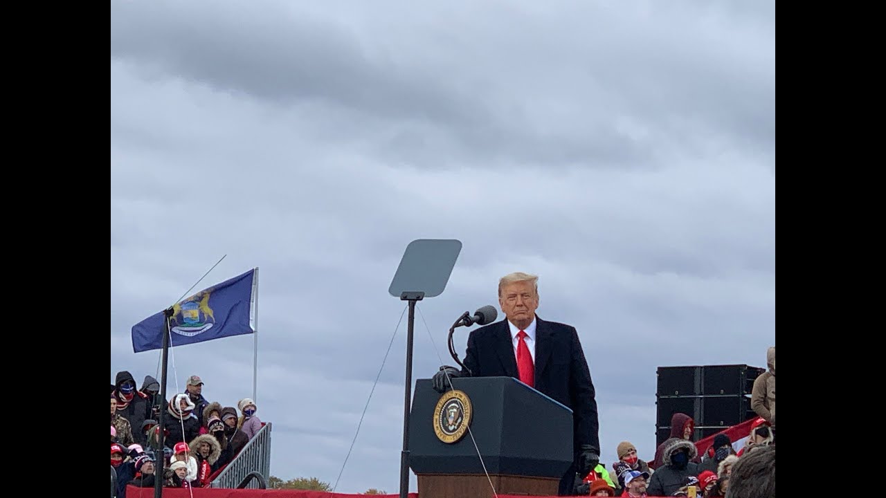 Trump 2020 Campaign Michigan Rally Fun! GO TRUMP! Macomb Road Rally ...