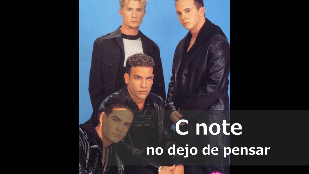 C note no dejo de pensar - YouTube