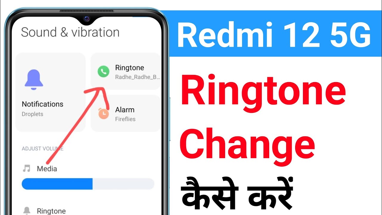 Redmi 12 5G Me Ringtone Kaise Change Kare || How to change Ringtones in ...