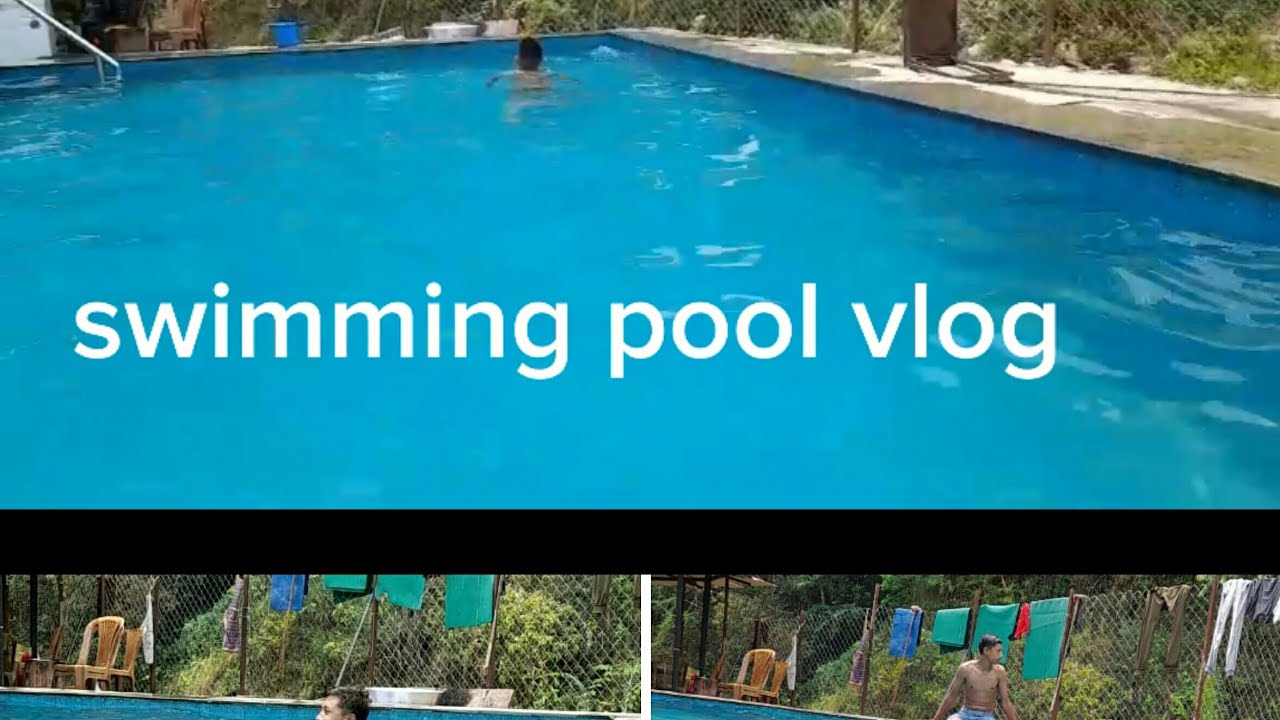 short swimming pool vlog.... - YouTube