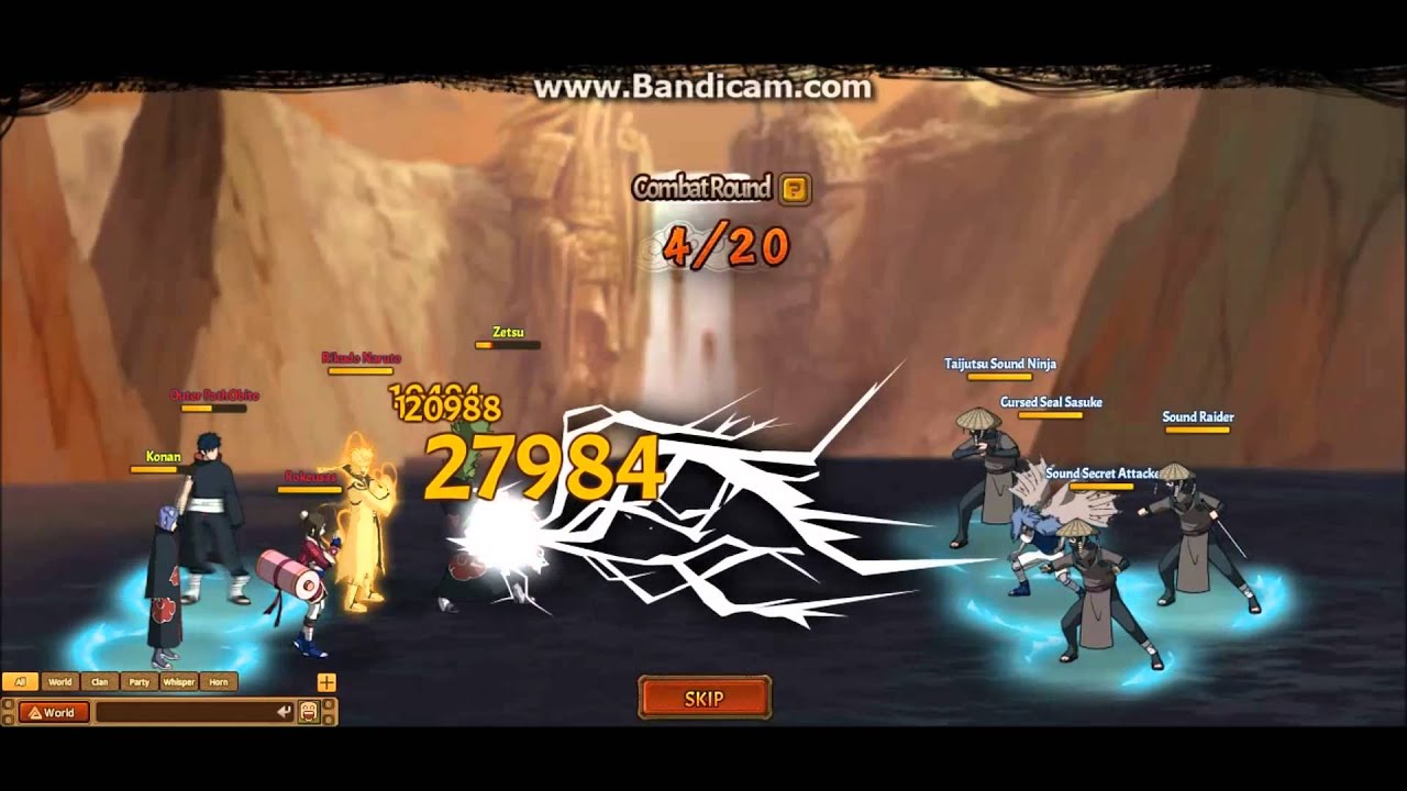 Anime Ninja - Forbidden Jutsu Lab Soul Cursed Seal Sasuke (3rd stage ...