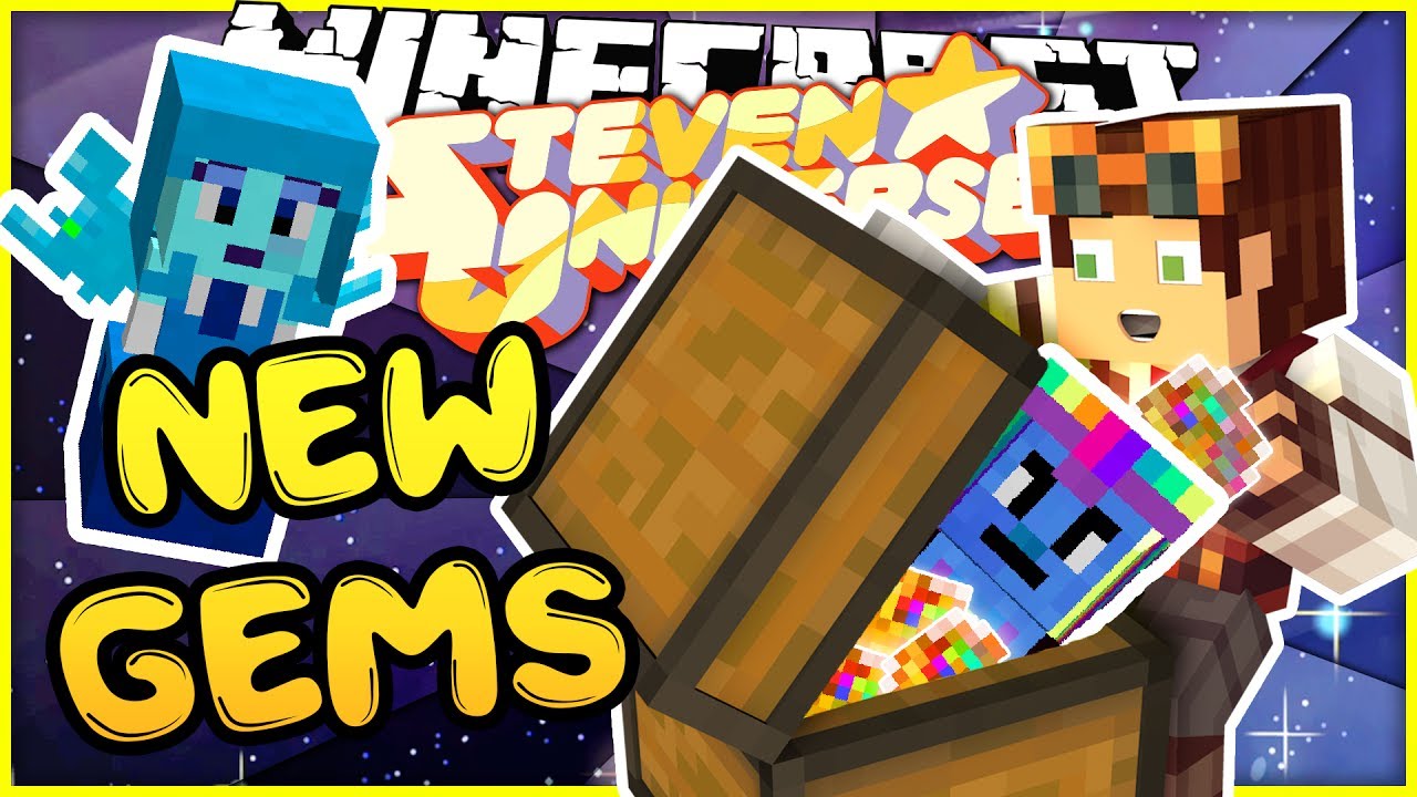 MIneshaft Full Of GEMS 🔶 • Steven Universe Let's Play in Minecraft ...