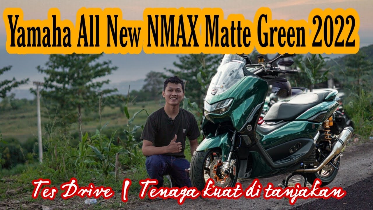 Mirip XMAX | New NMAX 2022 Versi Matte Green ‍🔥 Woww Makin Garang ...