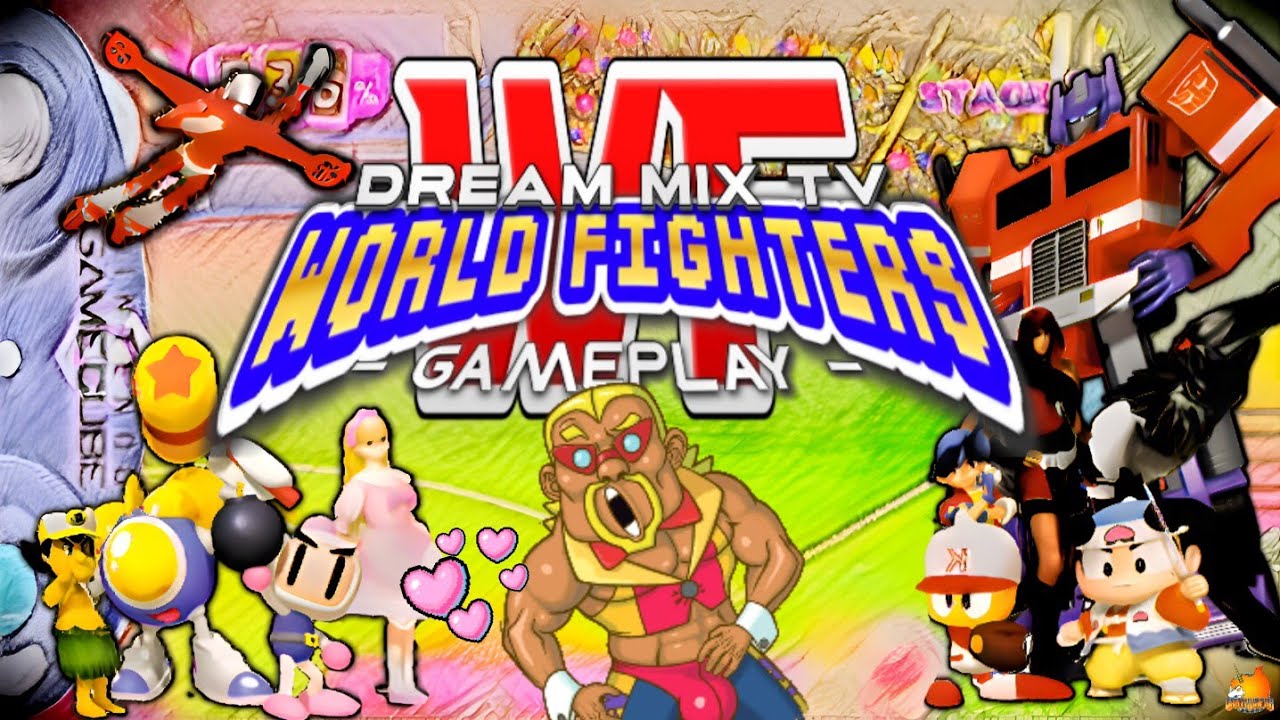 🎮 DREAMMIX TV WORLD FIGHTERS (Bitstep/Hudson, 2003) 💥 Takara- Konami ...