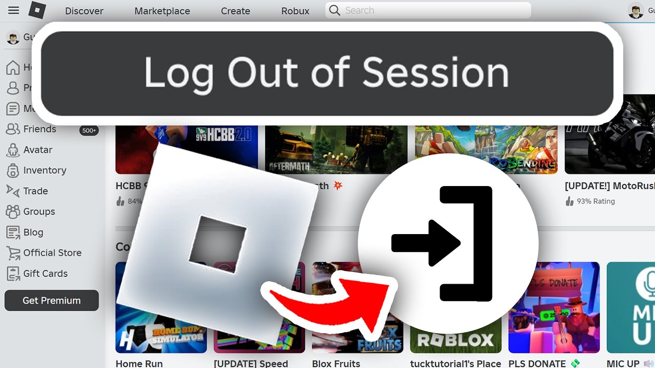 How To Log Someone Out Of Roblox Account - Full Guide - YouTube