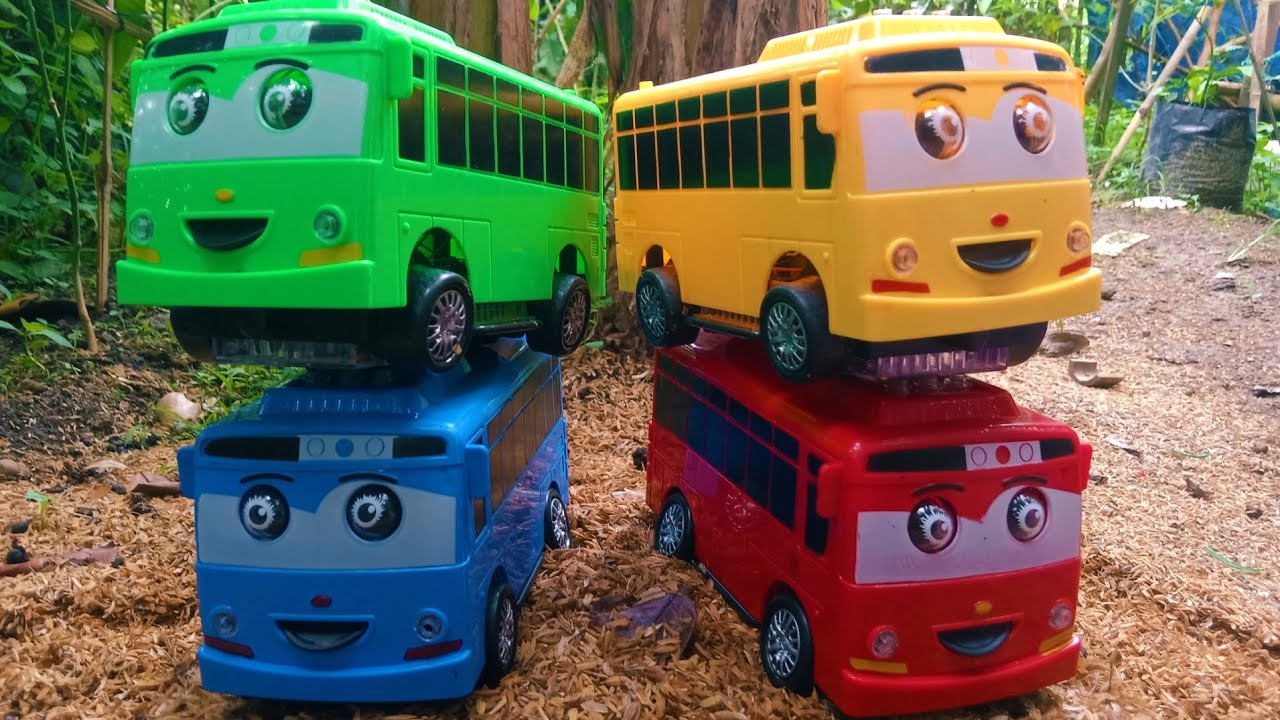 Tayo the little bus|Menemukan Bus Tayo Besar Lani Gani Rogi - YouTube