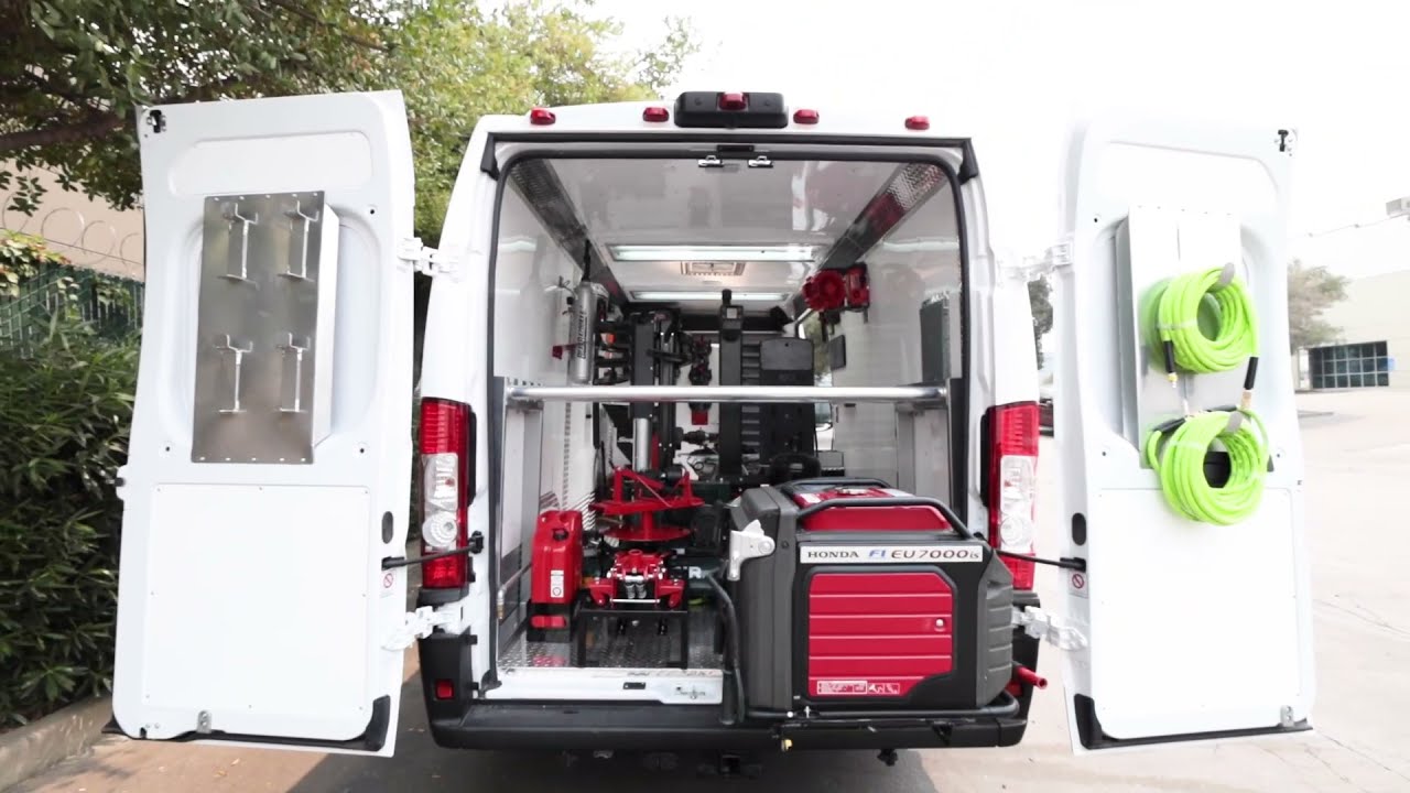 Inside the all in one Mobile Tire Van - YouTube