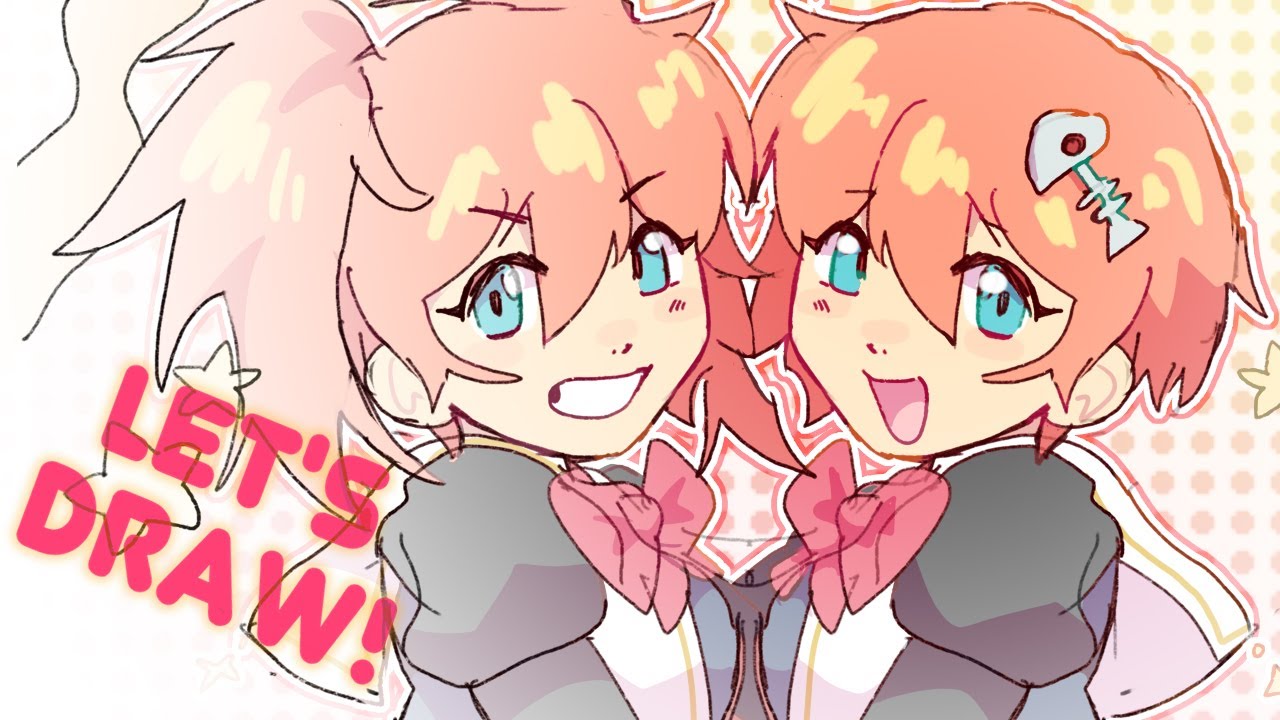 [Drawing] Making thumbnails and assets! - YouTube