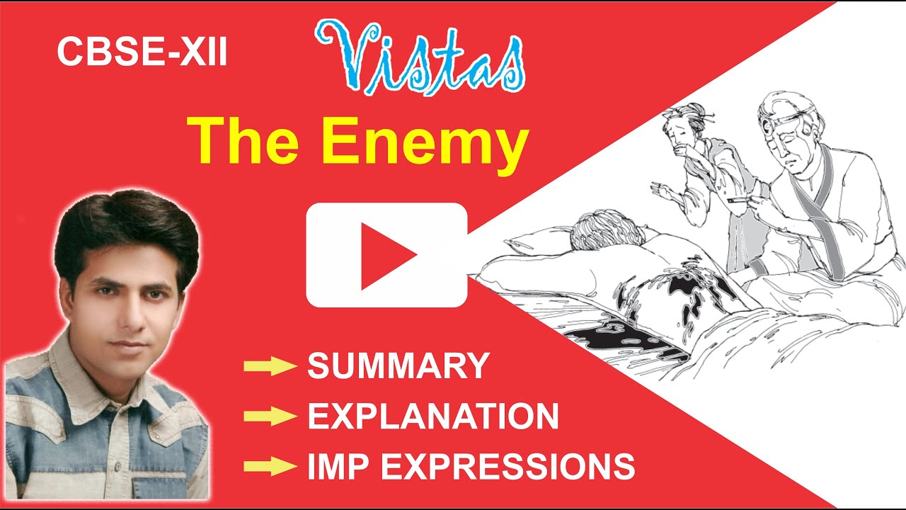 CBSE XII English (Vistas) The Enemy - PART 2 - Summary | Explanation ...