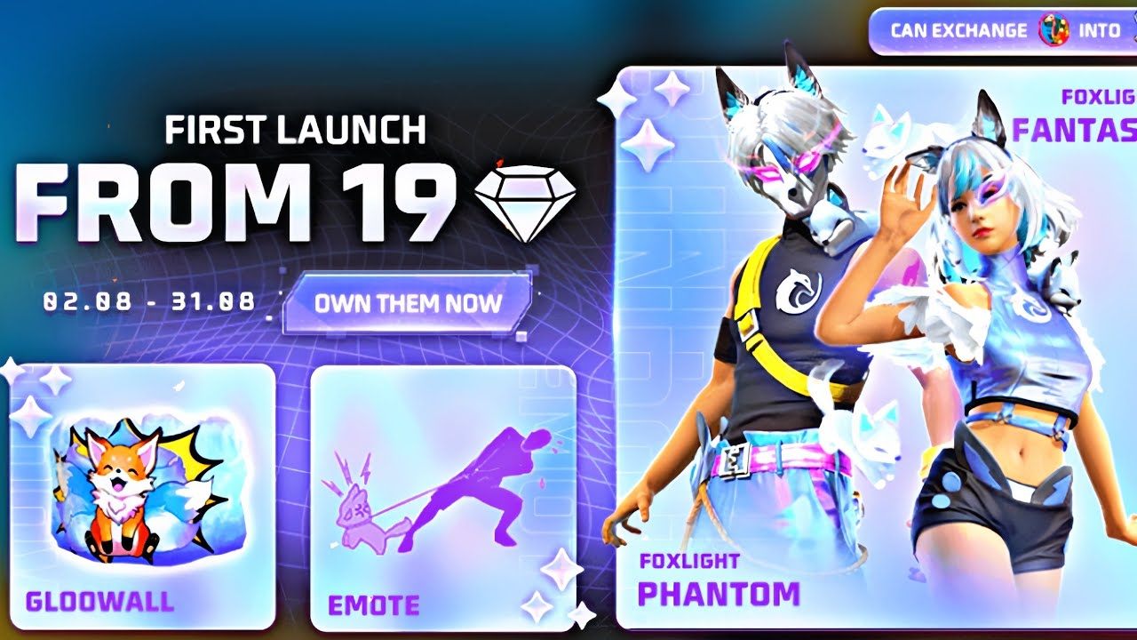 Luck Royal Event Fox 🥶 Light Fantasy From 19 Diamond |Finally Fox Light ...