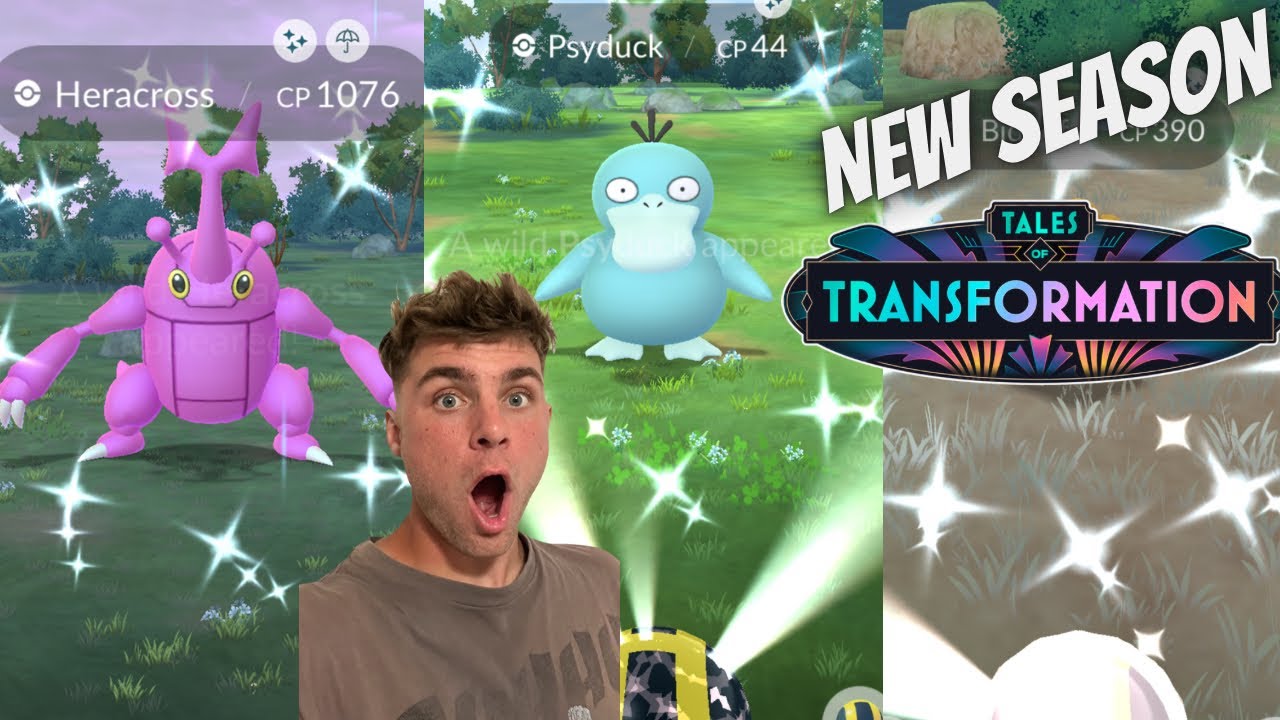 NEW Season of Transformation in Pokemon Go LIVE! - YouTube