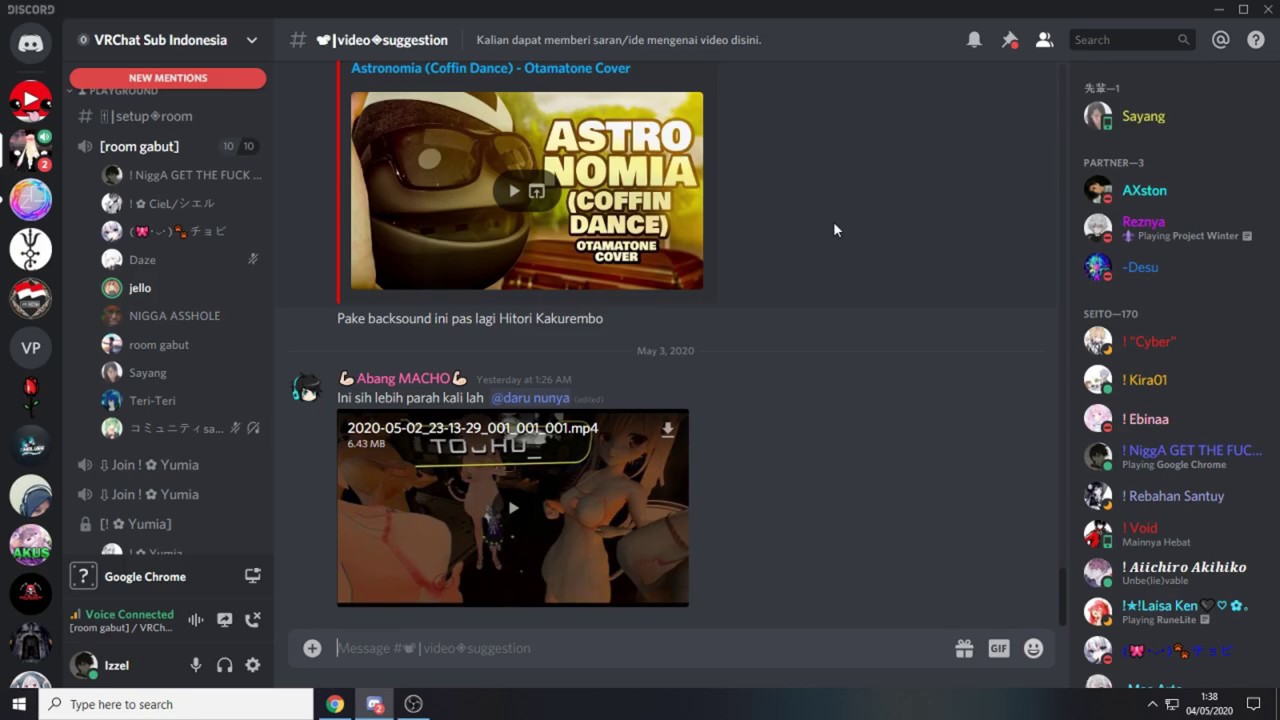 Sebelum Server Discord VRChat Sub Indonesia Hangus.... - YouTube