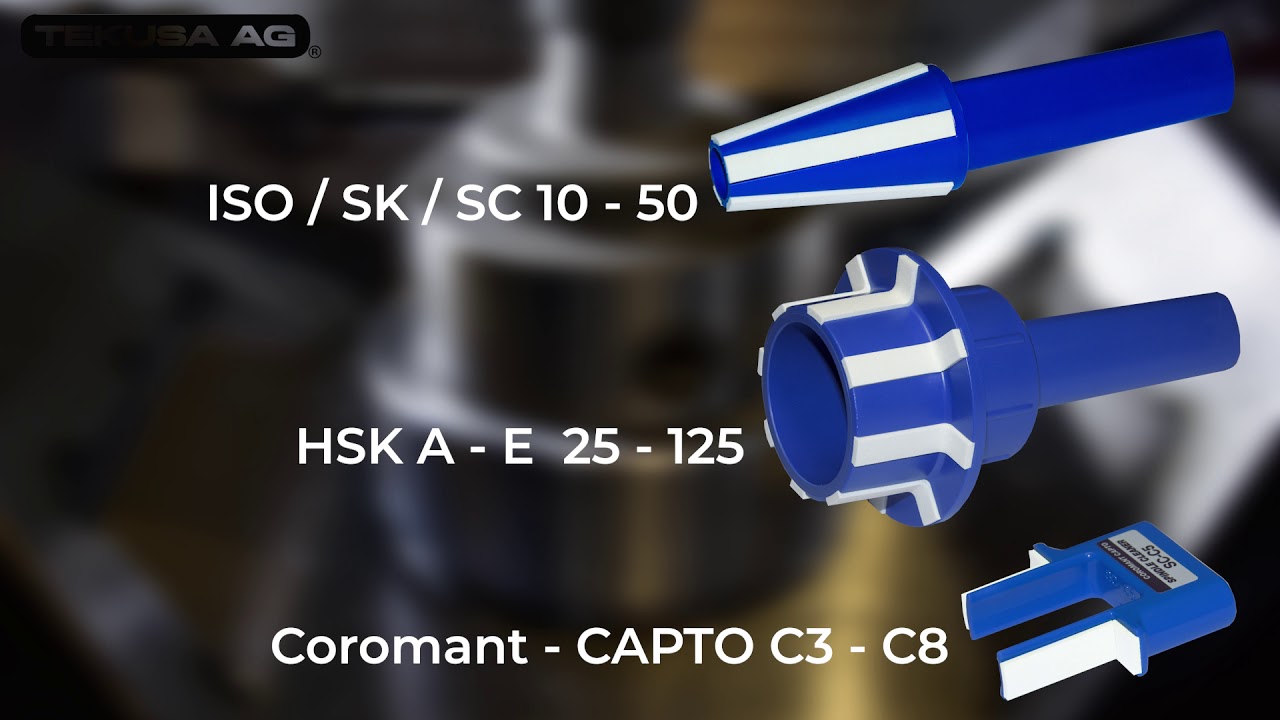 Tekusa Spindel und Werkzeug Reiniger für ISO / HSK / Capto / ER ...