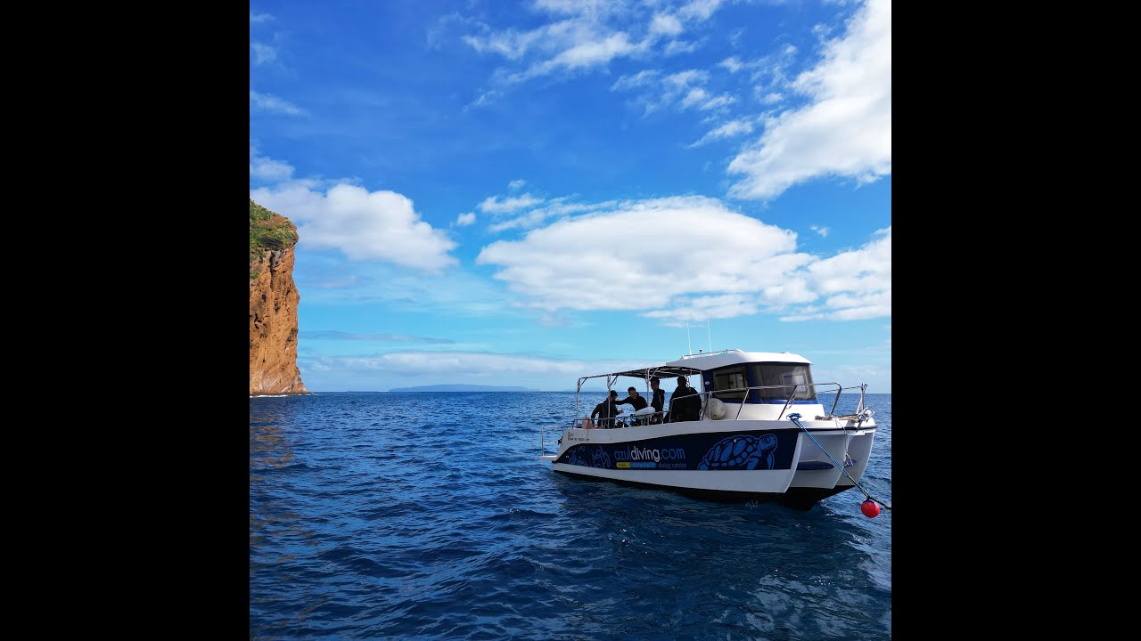Wreck scuba diving in Madeira Island - Portugal - YouTube
