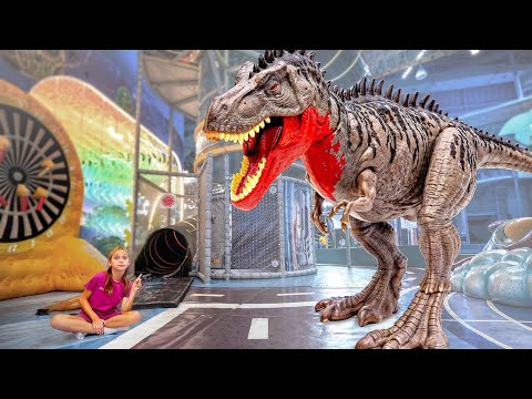 Dinozor Oyuncakları Canlanınca | Eva ile Eğlenceli Bir Öğrenme Macerası