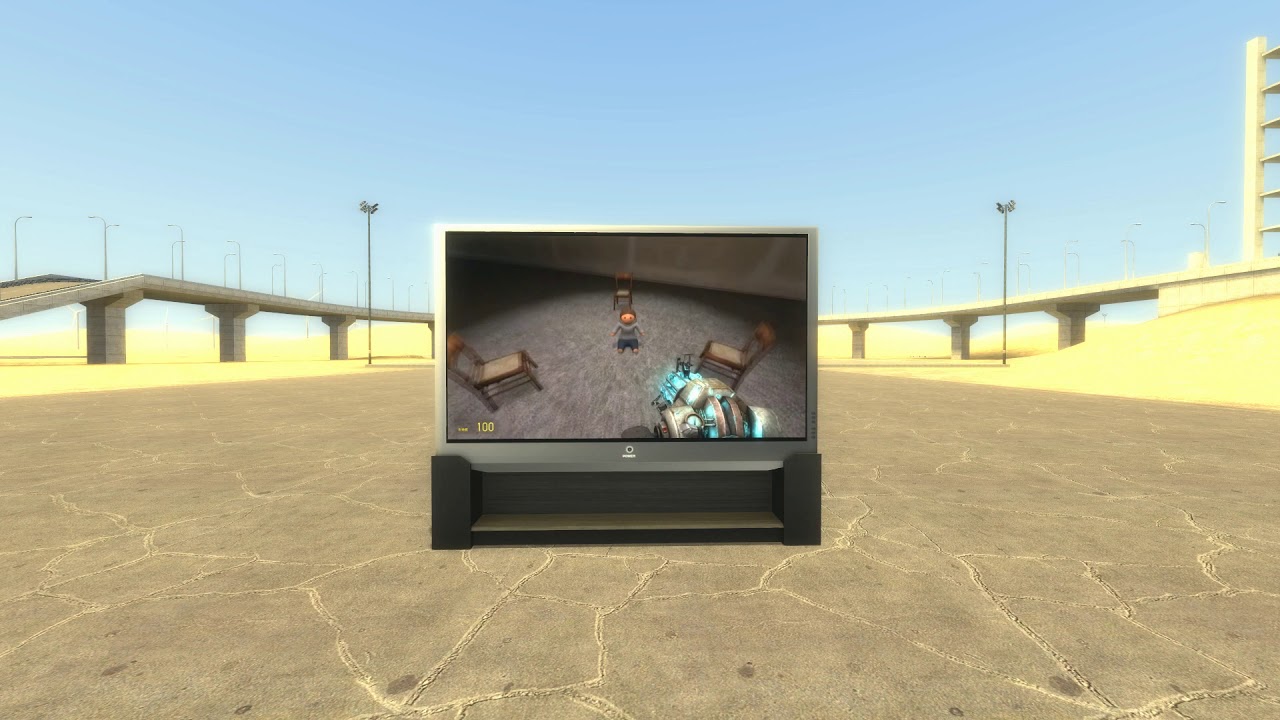 I watch my gmod video in gmod - YouTube