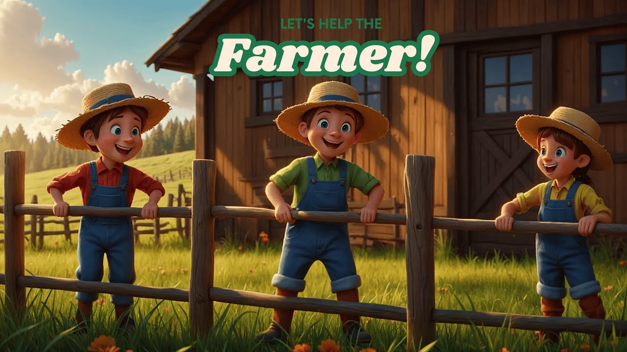 Let's Help the Farmer! 🌾 | Fun Kids Song About Farms - YouTube