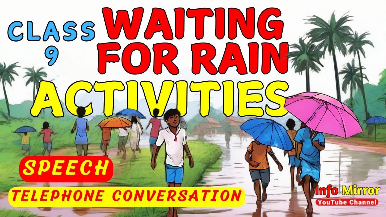 Waiting for Rain | Activities | Class 9 | English | Aspire and Explore ...