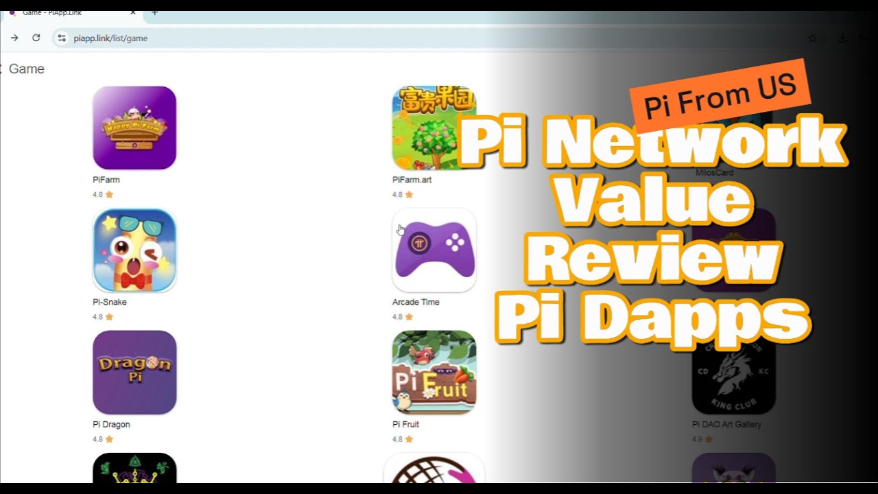 pi network value - Review Pi Dapps - YouTube