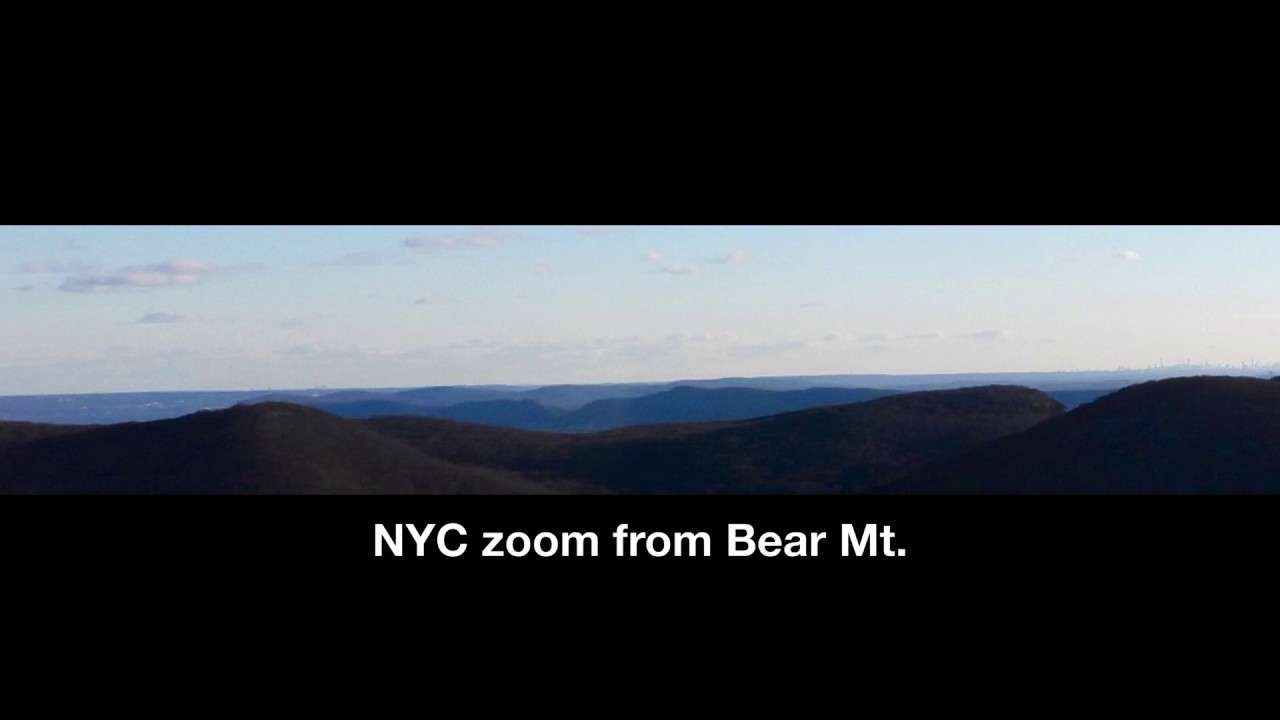 NYC zoom from Bear Mt - YouTube