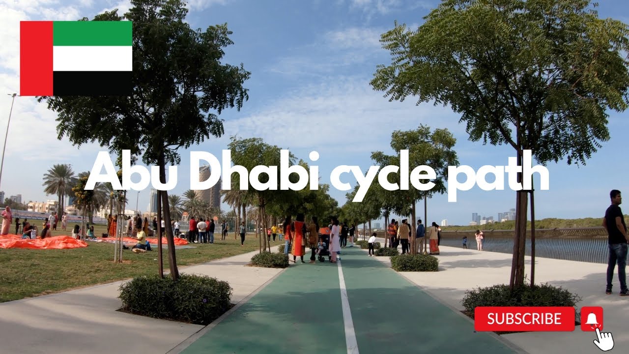 CYCLE PATH ABU DHABI -EMIRATES- City tour. Cycling tour around the ...