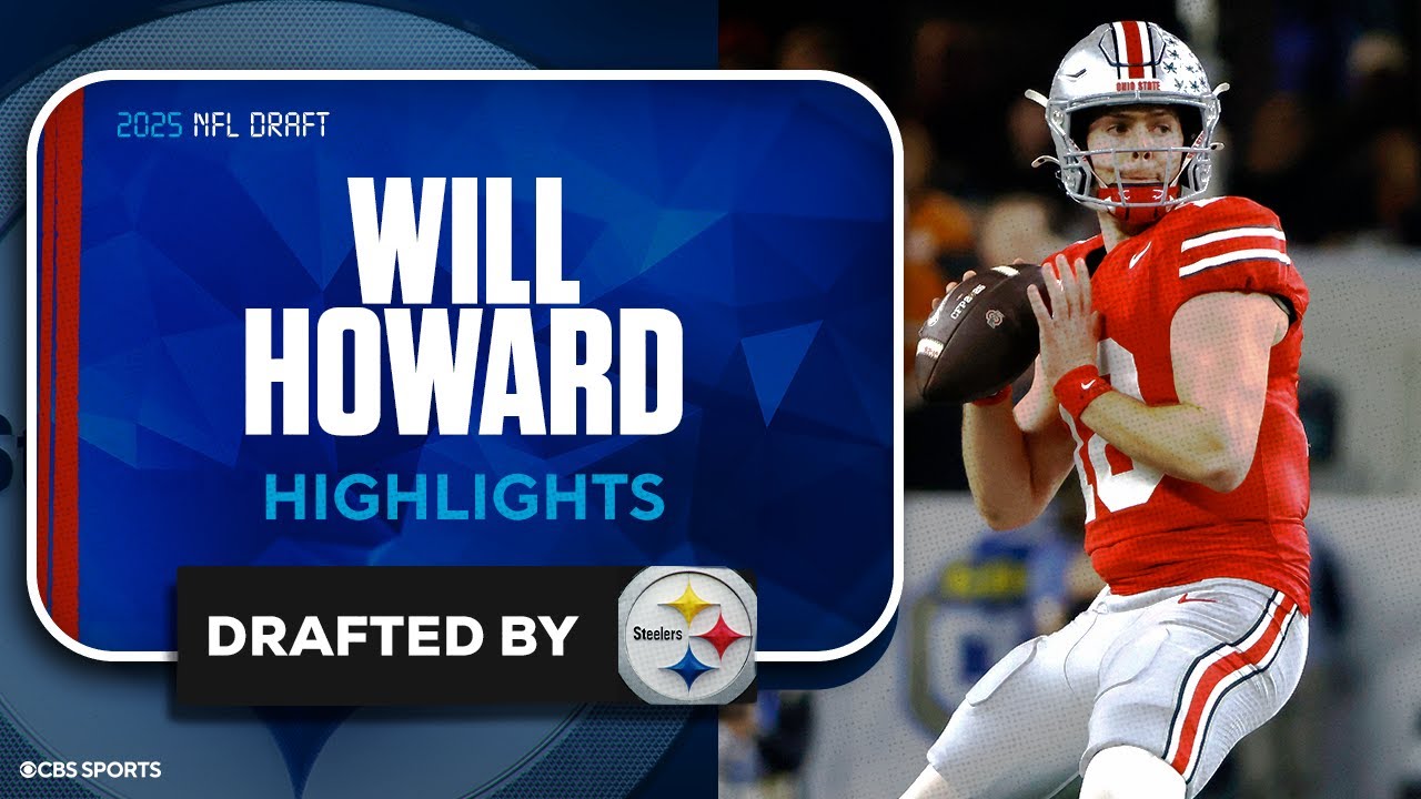 Will Howard 2024 Highlights | No. 185 Overall to Steelers | Ohio State ...