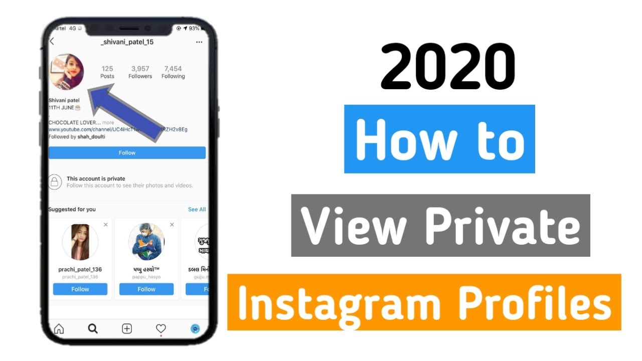 How to View Private Instagram Profiles - YouTube