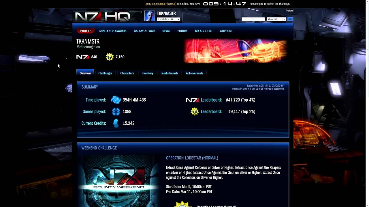 New Banners in Mass Effect 3 multiplayer - YouTube