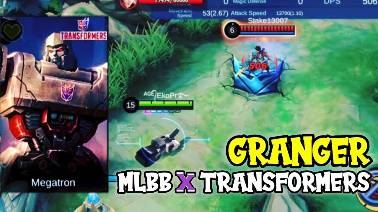 REVIEW SKIN GRANGER MEGATRON REVIEW SKIN TRANSFORMERS 🔥 BIKIN GELENG ...