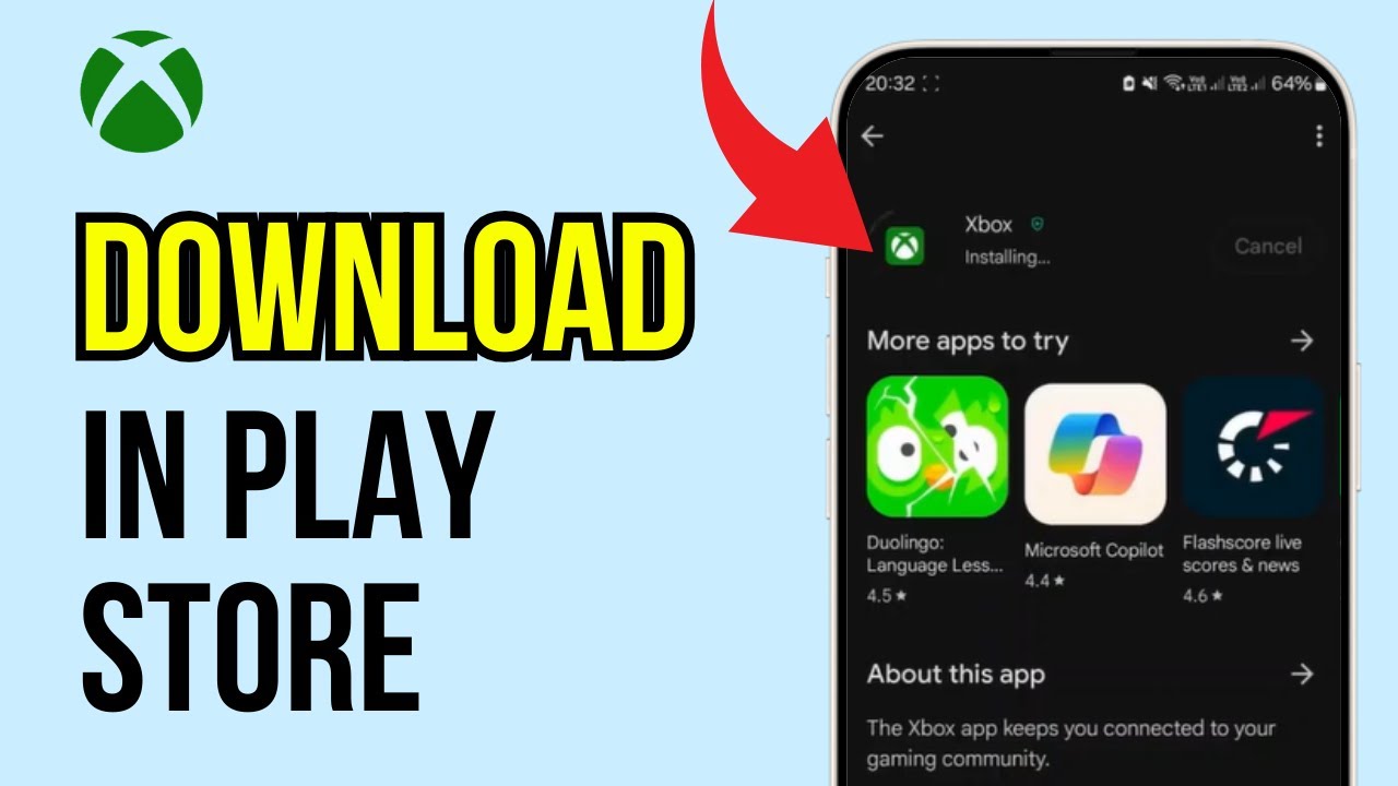 Xbox App Install in Google Play Store | Xbox Download in Play Store ...