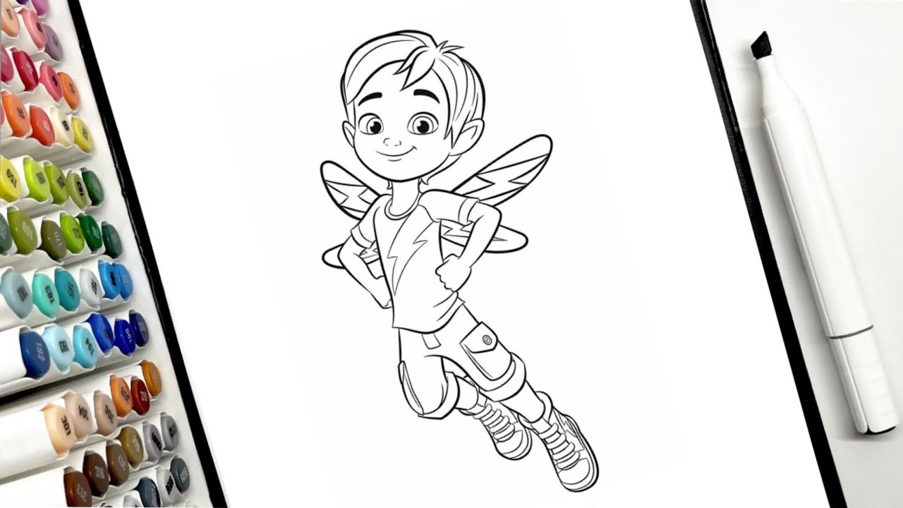 Butterbean’s Cafe Jasper Coloring Page | Coloring Videos | Coloring For ...