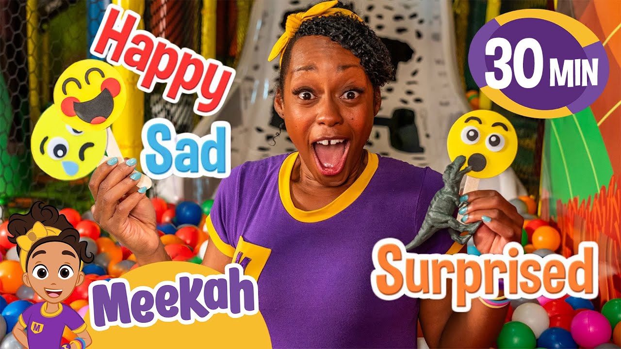 Meekah Learns About Feelings! | Blippi & Meekah Challenges and Games ...