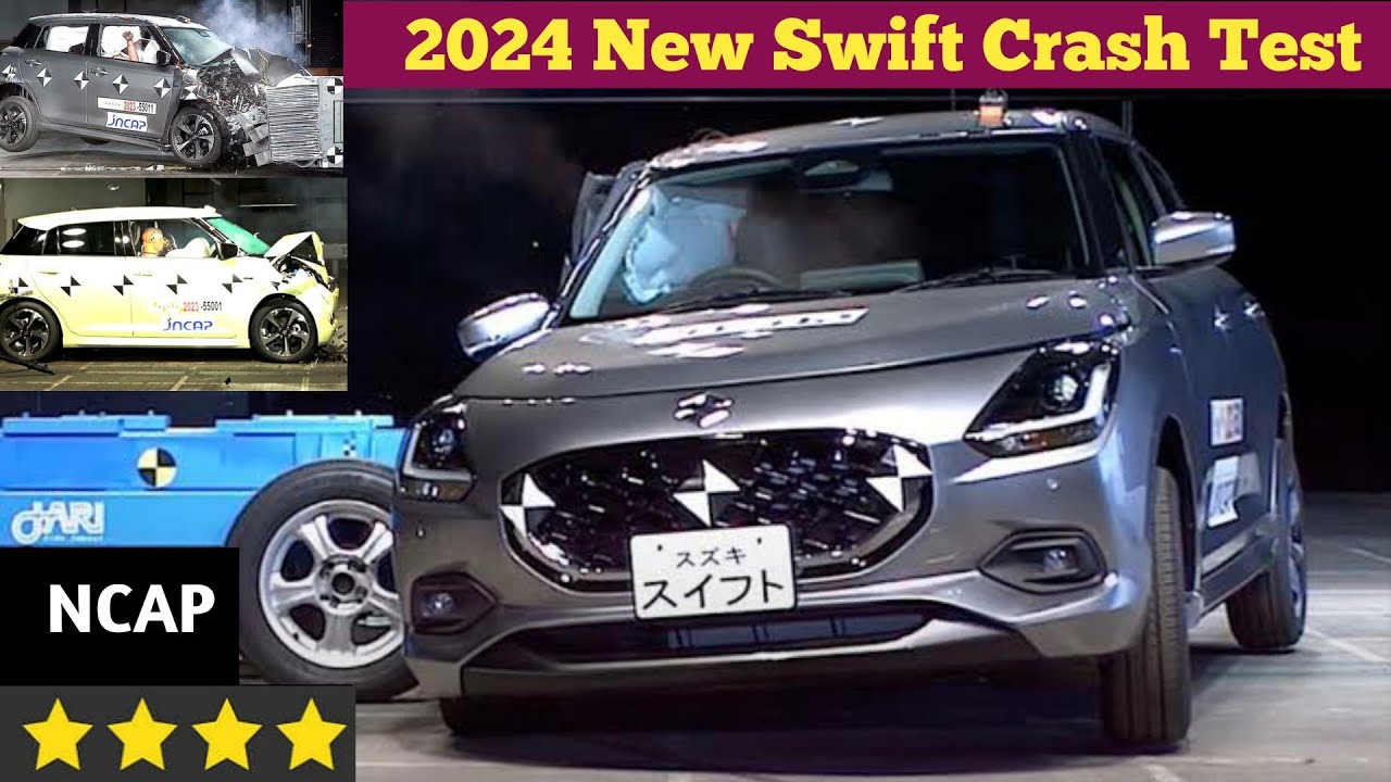 2024 New Swift Crash Test | NCAP ⭐⭐⭐⭐ Achieved 👍 || #swift # ...