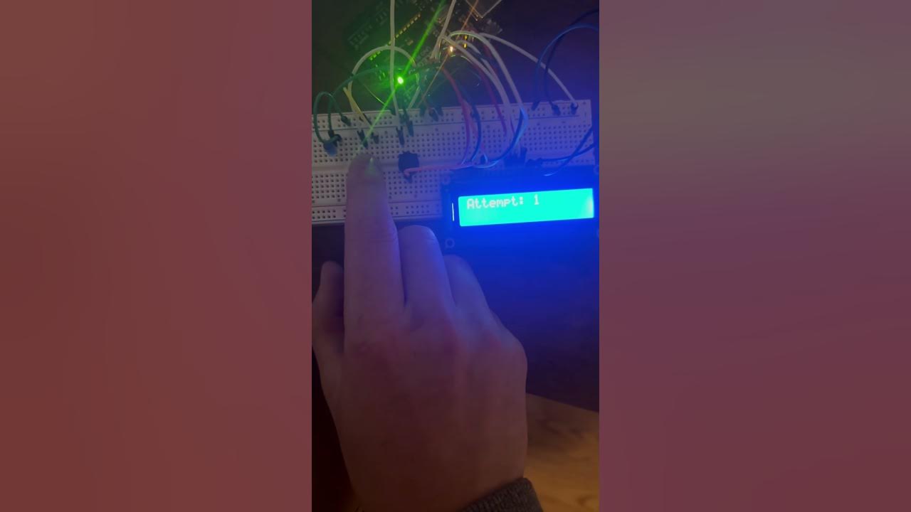Arduino Worksheet 2 Part 2 Reaction Time Avg - YouTube