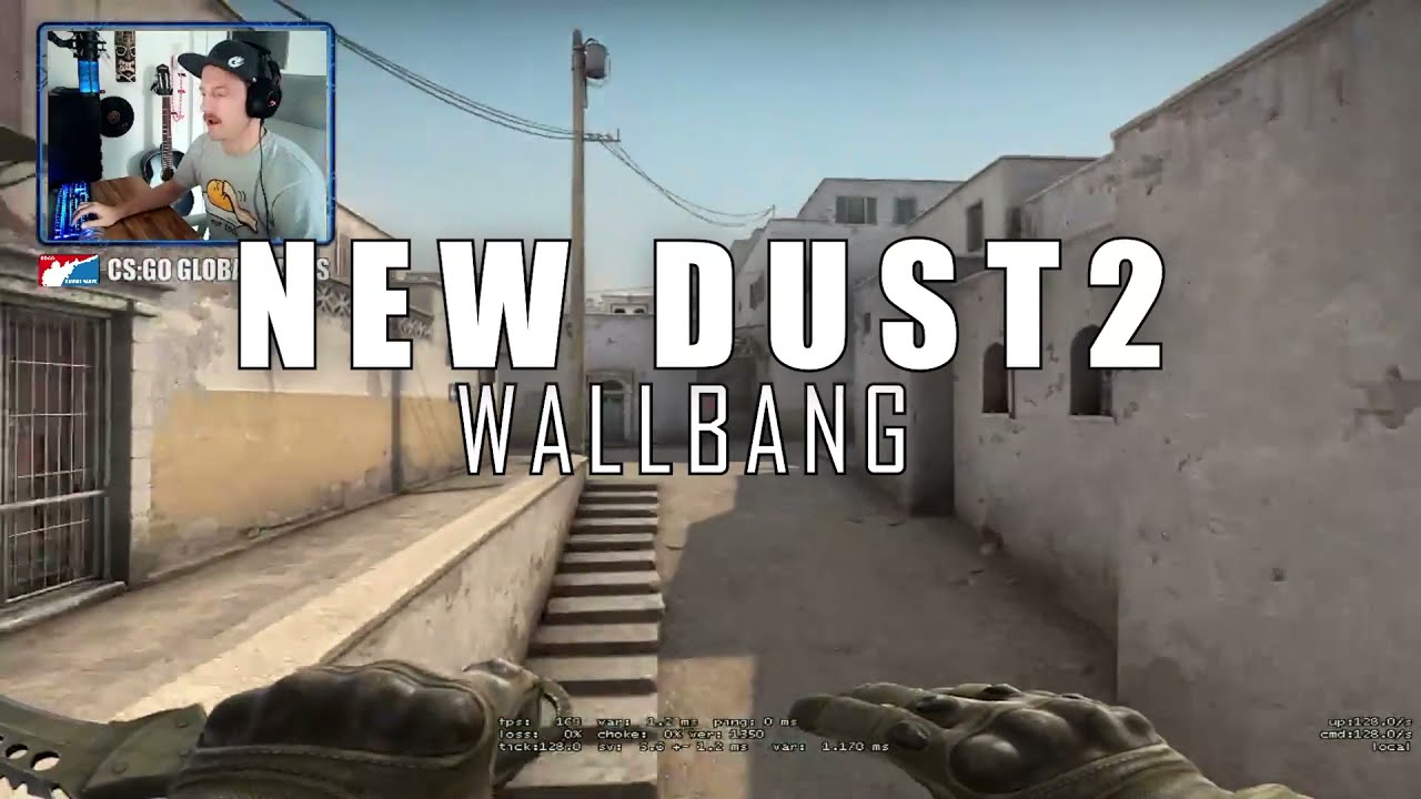 [2021] NEW DUST2 - How to wallbang Double Doors - YouTube