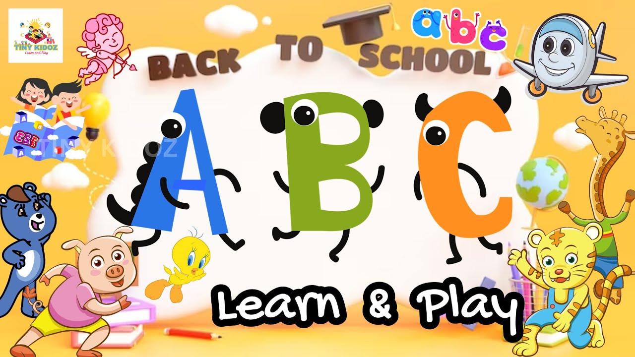 Animated ABCD Learn and play for Kids | Childrens |Animation | Learn ...