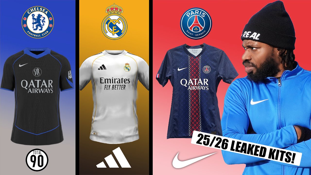 HARSH Reactions to Leaked & Confirmed 25/26 Football Kits! - YouTube