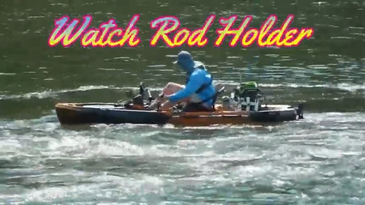 STRIPER BREAKS ROD HOLDER, WELDON BOAT RAMP. ROCKFISH CAPITAL - YouTube