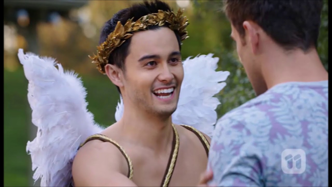 [Neighbours] 7751 David & Aaron & Amy & Leo & Rory Scene - YouTube