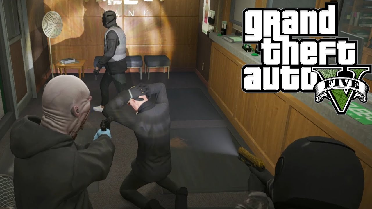 THE CRAZIEST BANK ROBBERY ESCAPE! | GTA ROLEPLAY - YouTube
