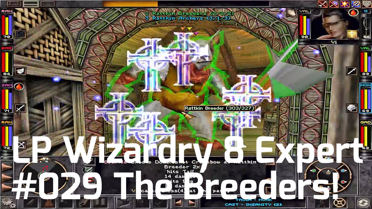 Let's Play Wizardry 8 Expert Playthrough #29 - The Rattkin Breeders ...