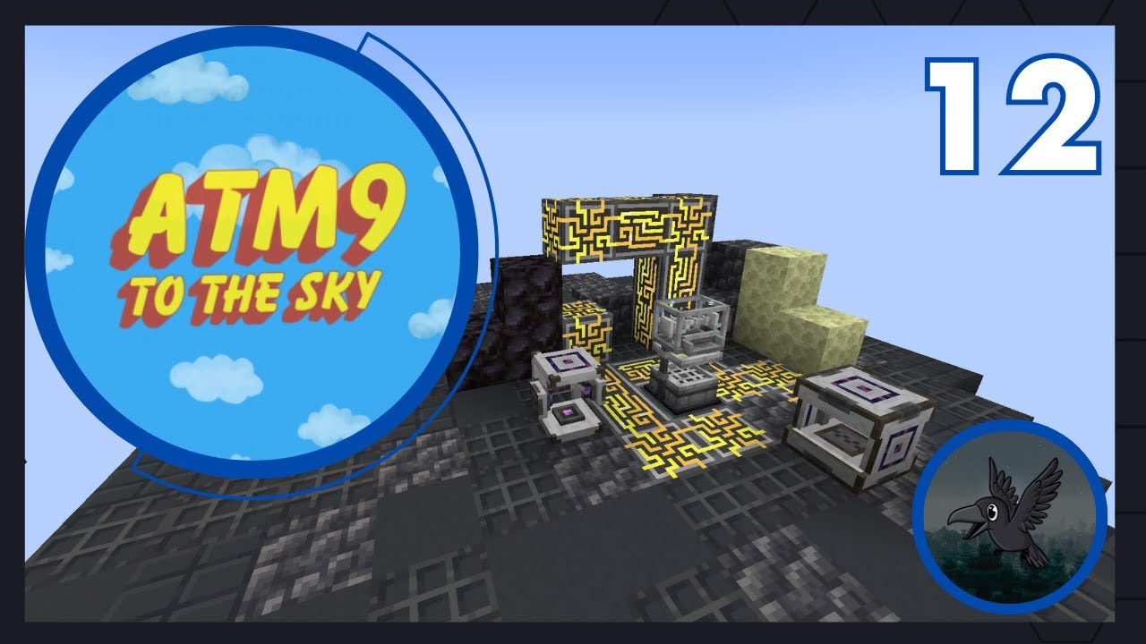 ATM 9 - To The Sky Ep 12 - Flux Sieves and AE2 Basics - YouTube